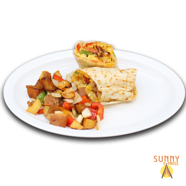 Breakfast Burrito - Sunny Express Gourmet Fast Food